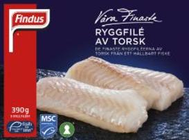 Findus torskryggfilé MSC/miljömärkt