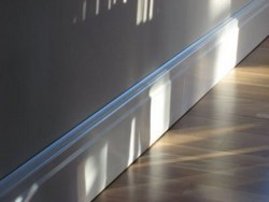 Golvlisten som sprider värme