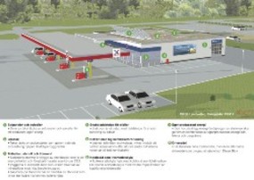 OKQ8 har öppnat Västsveriges första hållbara drivmedelsstation