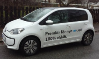 Recension av Volkswagen E-Up Elbil